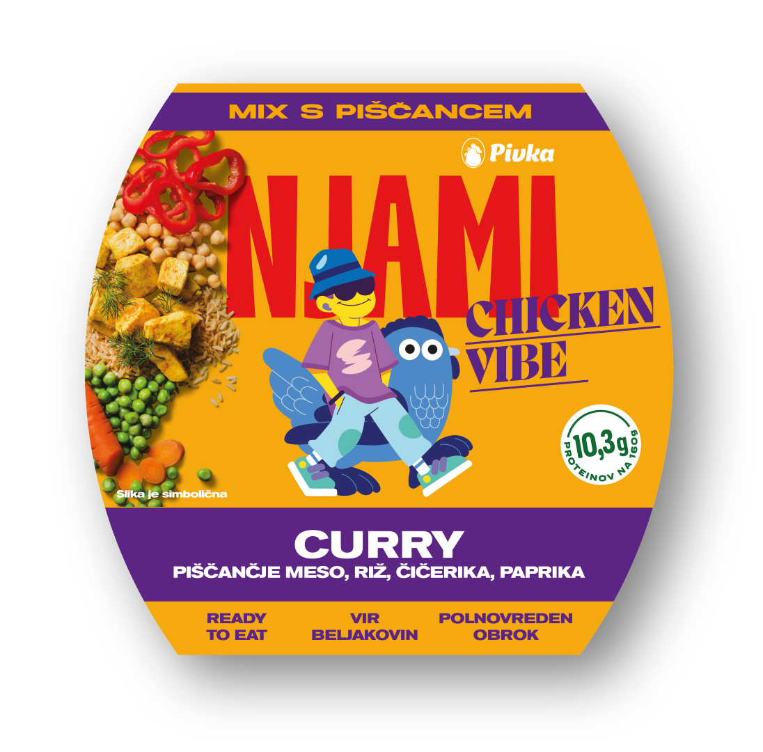 Piščančji mix CURRY - Pivka